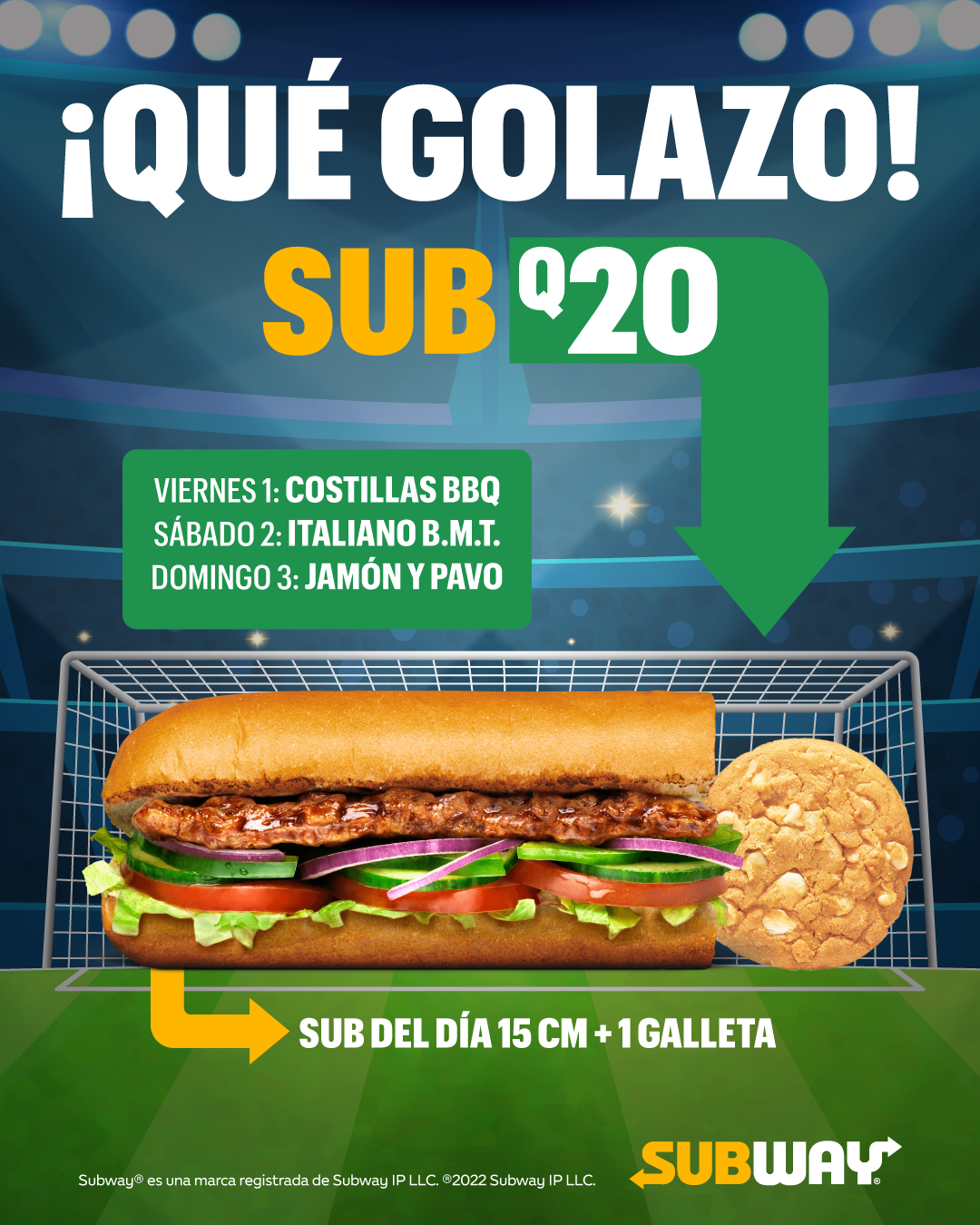 Subway - Guatemala - Restaurante Fast-Food