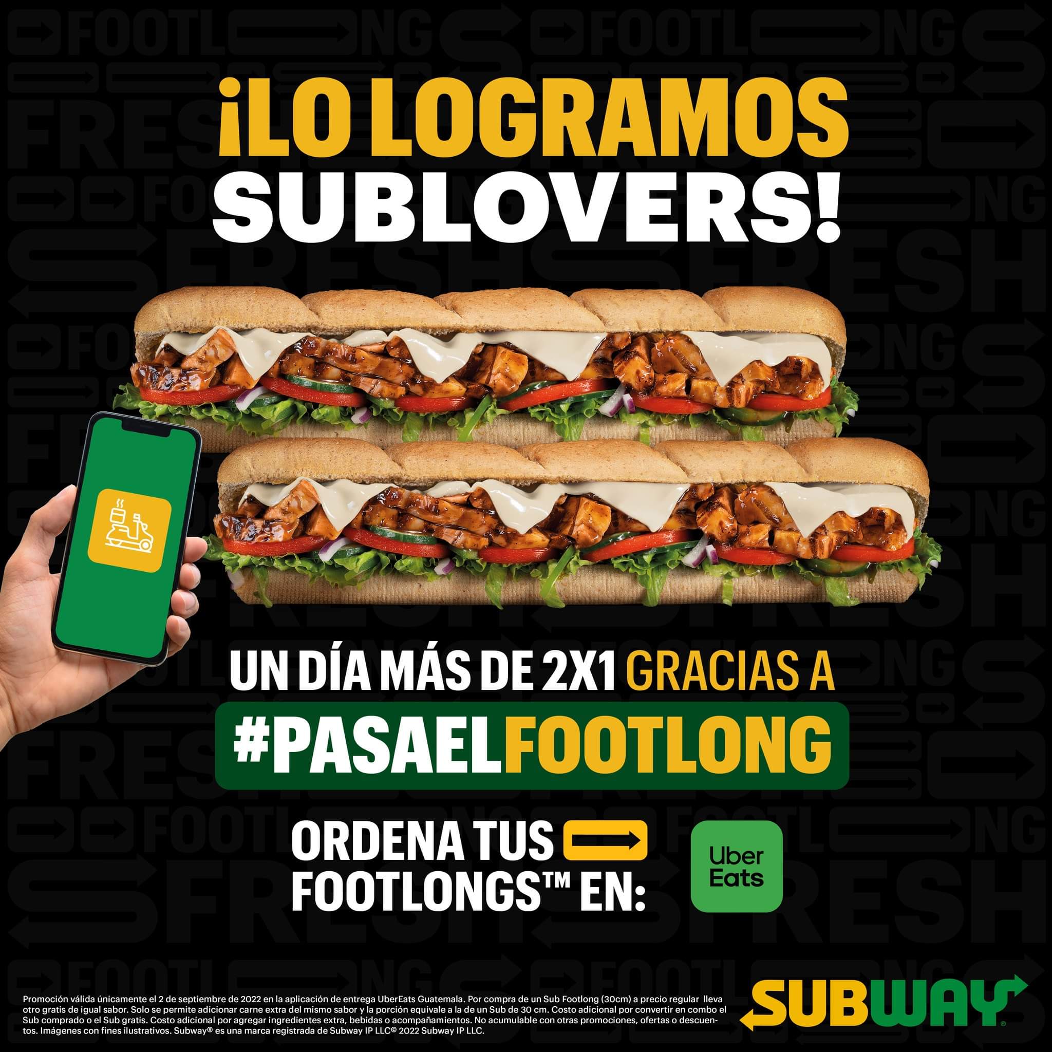 Subway - Guatemala - Restaurante Fast-Food - Publicações