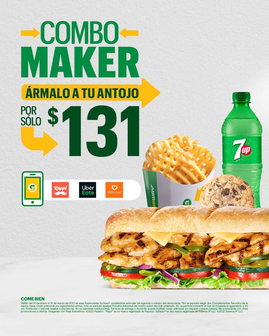 Subway - Mexicali (BAJA CALIFORNIA) - Restaurante Fast-Food - Publicações