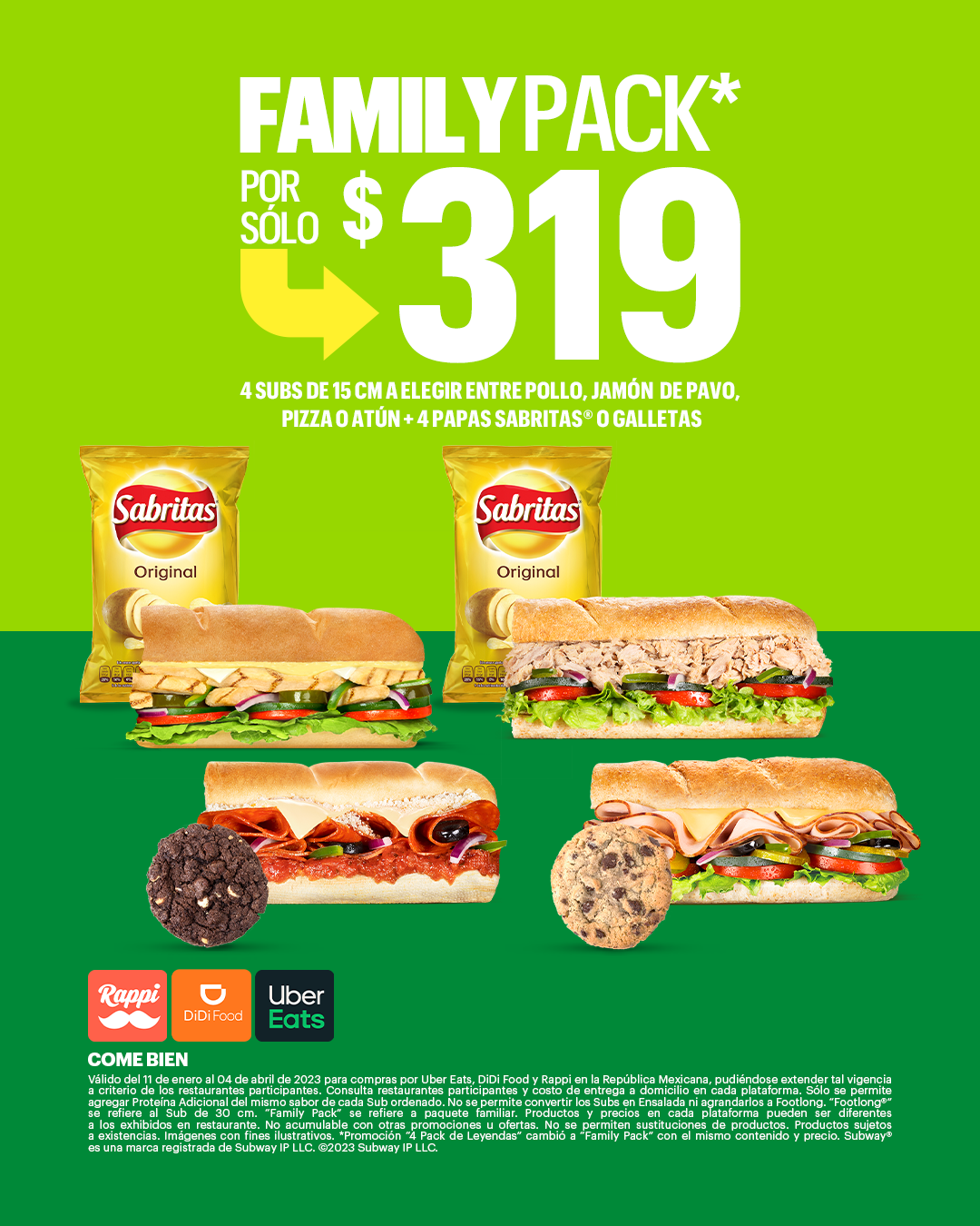 Subway - Merida (YUCATAN) - Restaurante Fast-Food - Publicações