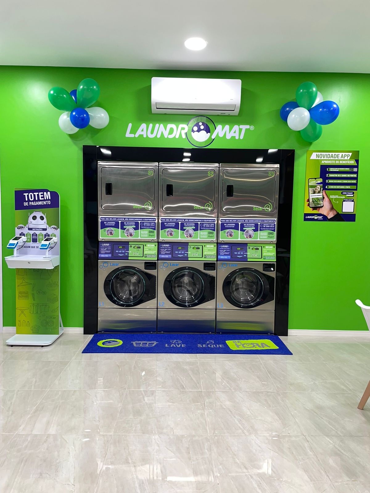 Laundromat Lavanderia Self-Service - Aleixo - Manaus (AM) - Lavanderia automática