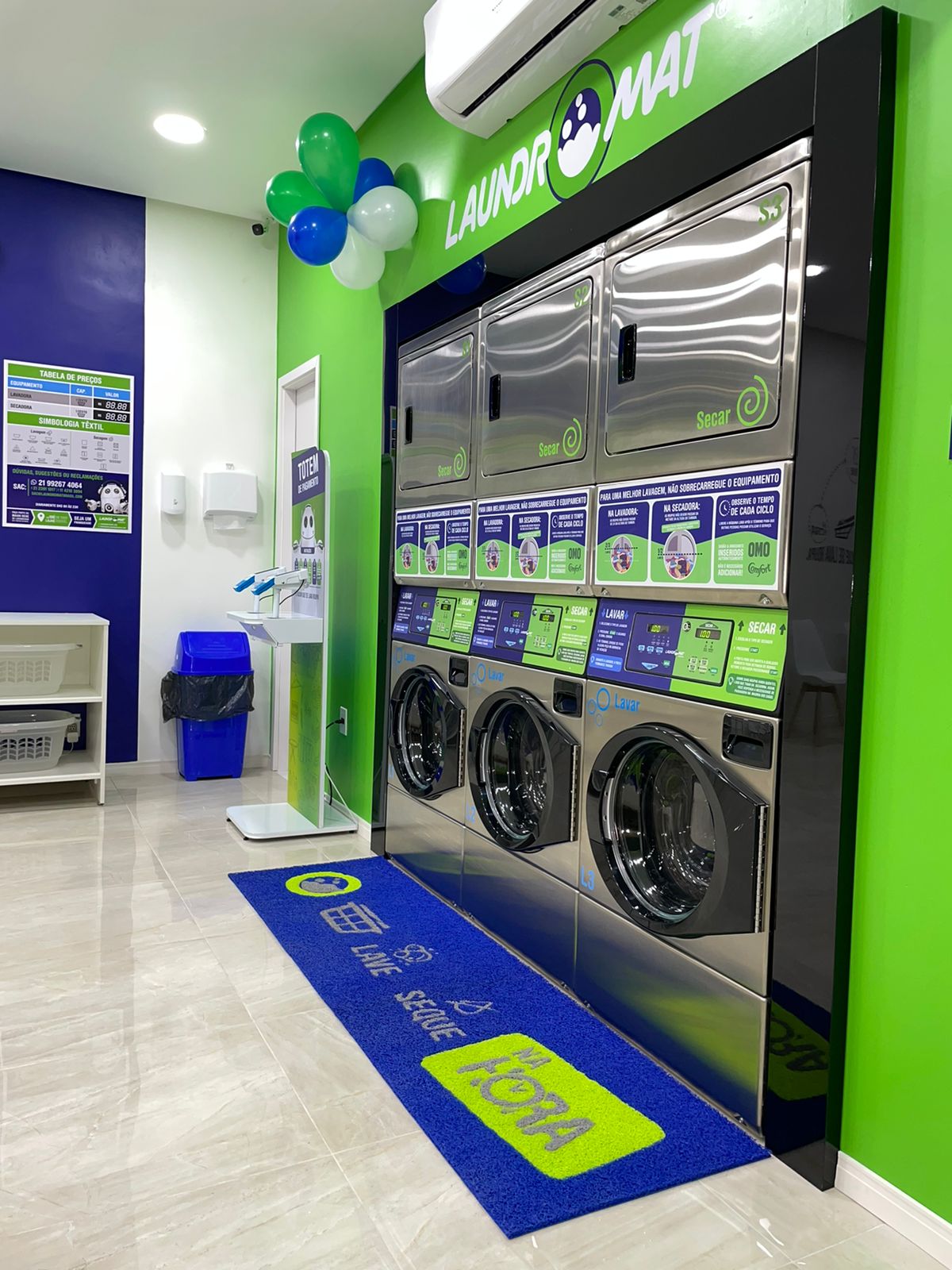 Laundromat Lavanderia Self-Service - Aleixo - Manaus (AM) - Lavanderia automática