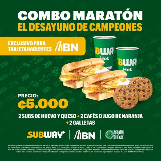 Subway Paseo de las Flores - Heredia (Heredia)